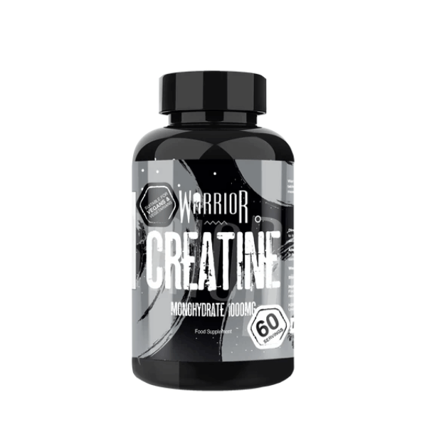 Warrior Creatine Monohydrate 1000mg 60 tablets – MBT NUTRITION